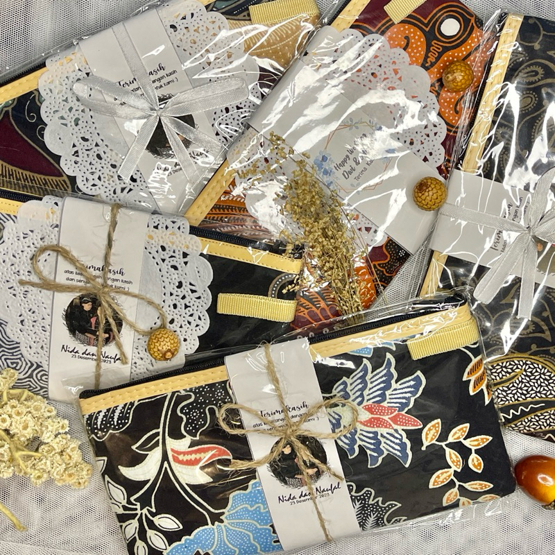 Jual SOUVENIR DOMPET BATIK KHAS JOGJA UK 20x11 MINIMAL 50 pcs SOUVENIR PERNIKAHAN POUCH BATIK ...