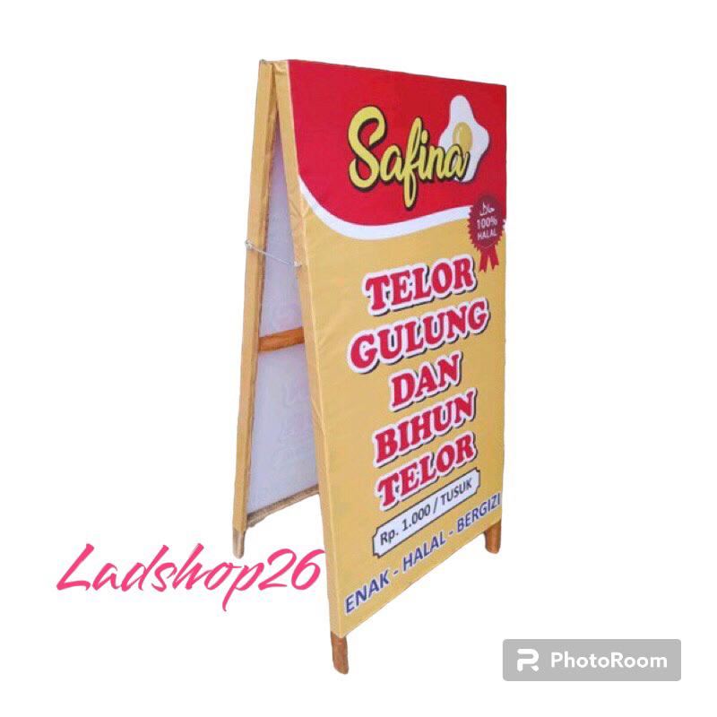 Jual stand baner / x baner /standing baner / stand 2 sisi / standing ...