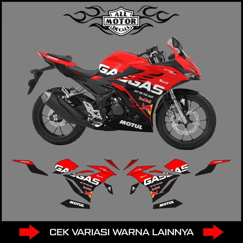 Jual Stiker Honda Cbr 150r New K45r 2021-2024 Livery Gas Gas / Striping Motor CBR150r New ...