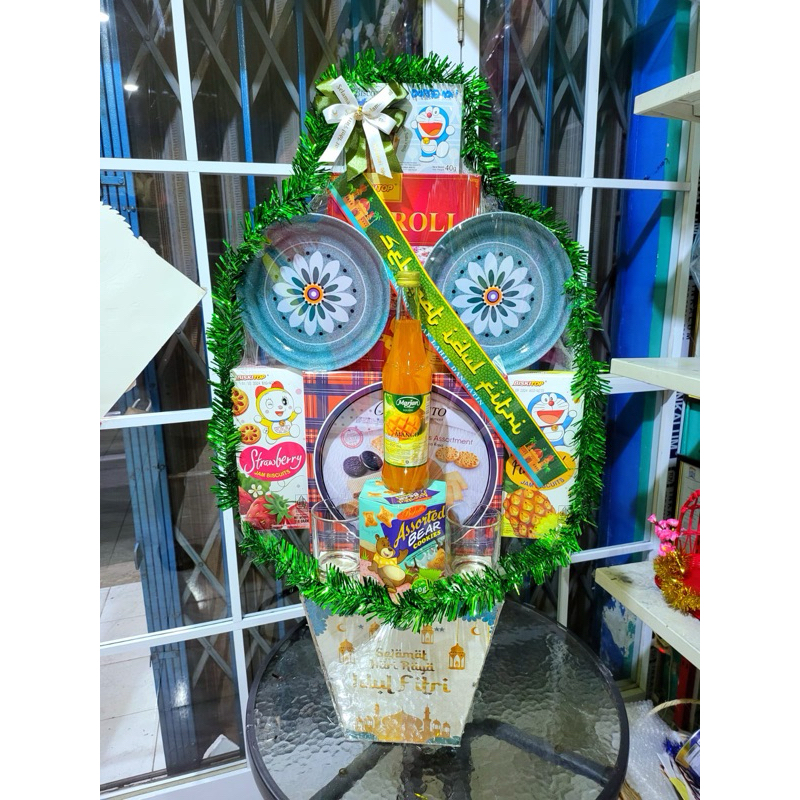 Jual Parcel Hampers Idul Fitri Lebaran makanan ringan mix pecah belah ...