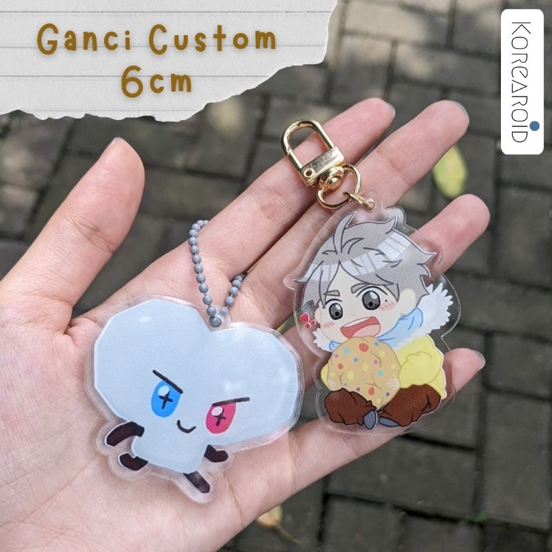 Jual Ganci Acrylic Custom 6 cm | Shopee Indonesia