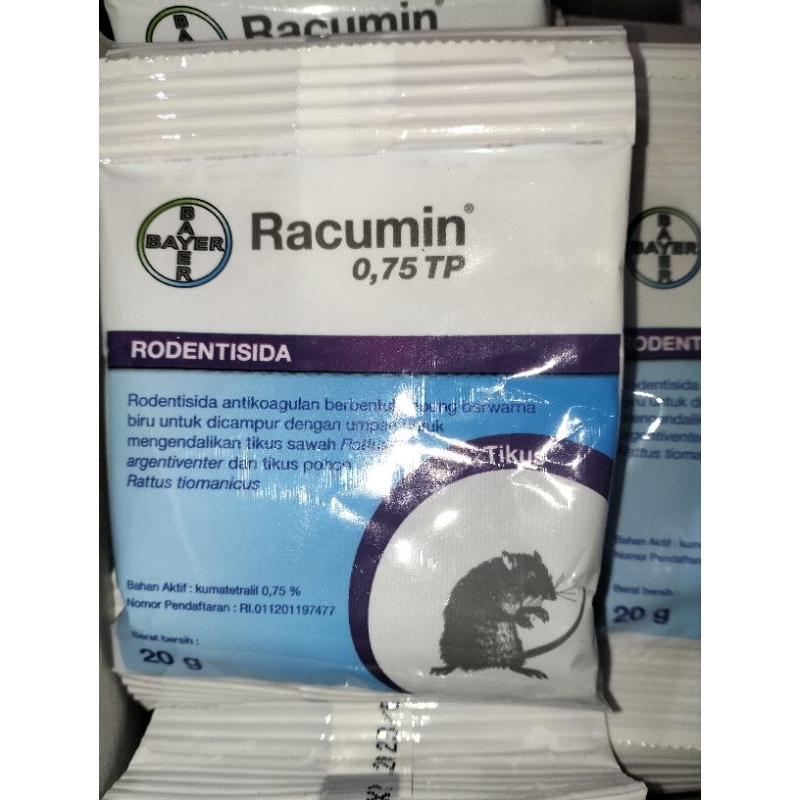Jual racumin racun tikus 20gr PT bayer | Shopee Indonesia