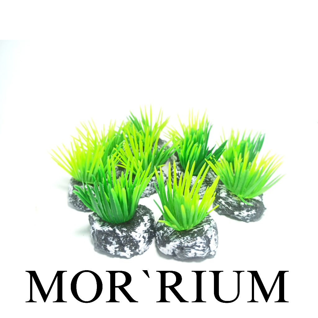 Jual Rumput Bunga Plastik Sintetis Hiasan Aquarium Tebing Batu Dekorasi ...