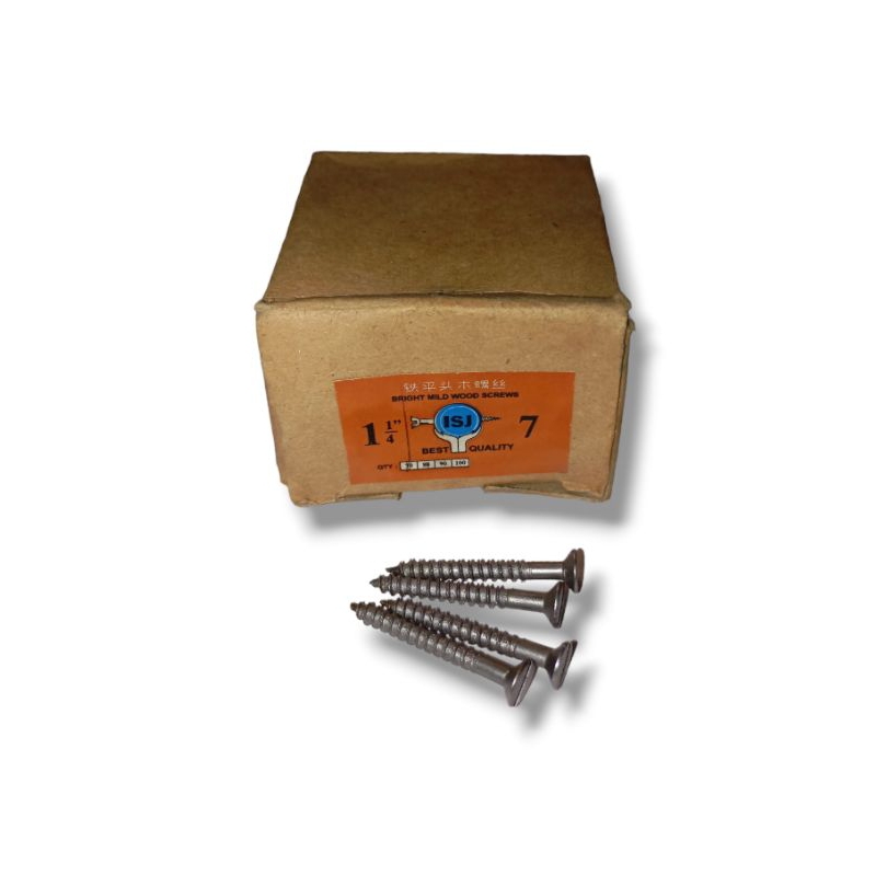 Jual Sekrup Kayu Skrup Kayu Min ISJ 1 1/4 x 7 ( - ) | Shopee Indonesia