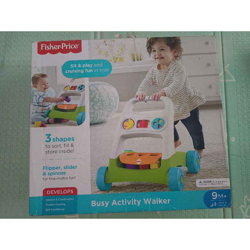 Jual Baby Walker - Fisher Price Busy Activity Walker - Berlatih ...