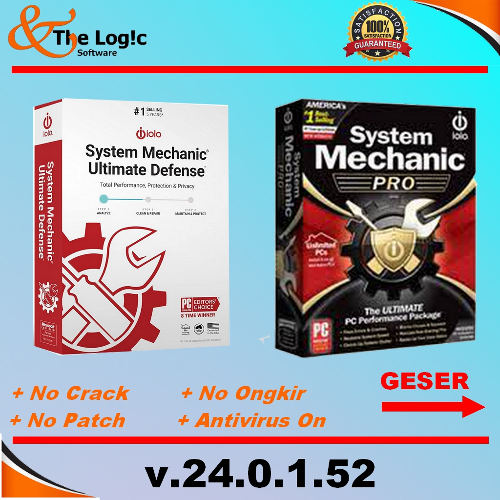 Jual iolo System Mechanic Pro Ultimate Defense Full Version | Shopee Indonesia