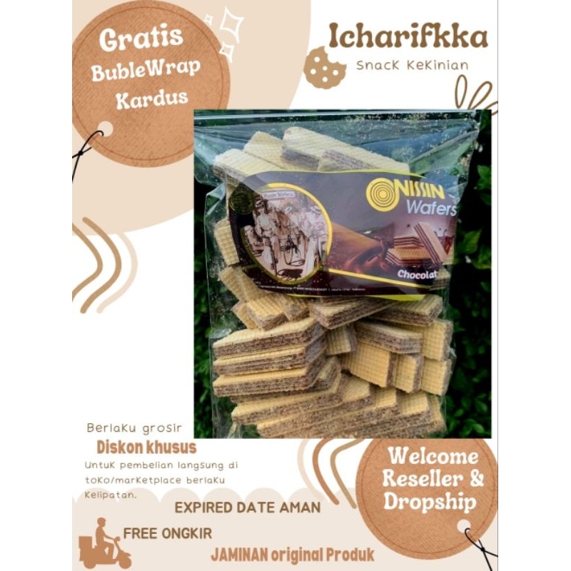 Jual SNACK CEMILAN WAFER NISSIN kiloan original SIAP KIRIM EXPIRED ...