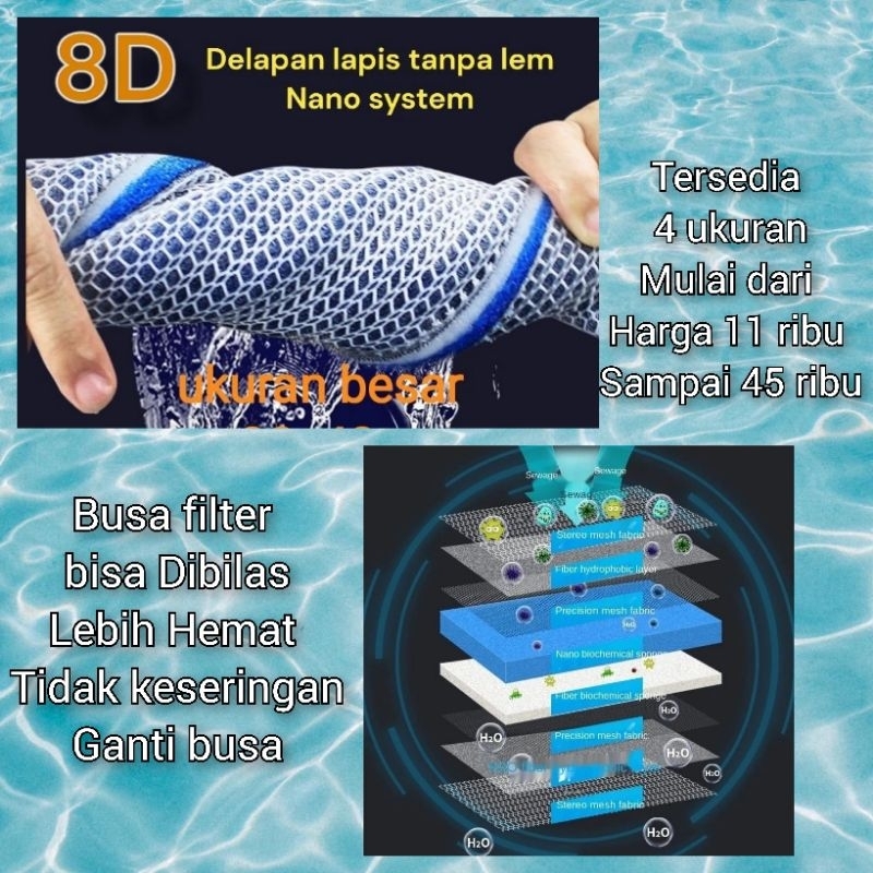 Jual Busa filter aquarium / busa aquarium / media filter aquarium ... Jual Busa filter aquarium / busa aquarium / media filter aquarium ...