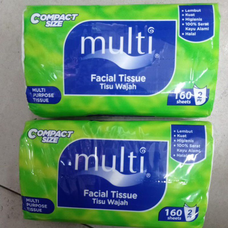 Jual NEW PRODUCT!! Multi facial tissue 160sheet 2ply | Shopee Indonesia