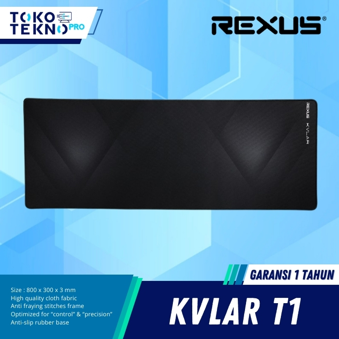 Jual Rexus T1 Kvlar Gaming Mousepad | Shopee Indonesia