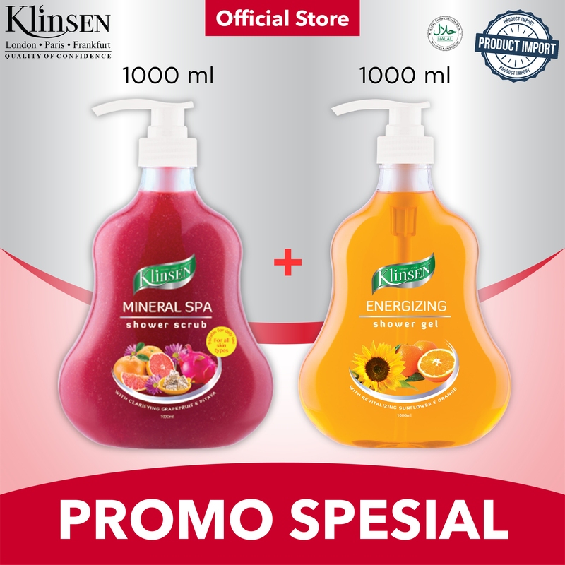Jual Paket Sabun Mandi Cair Mineral Spa 1000 ml + Energizing 1000 ml ...