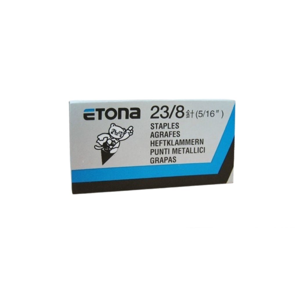 Jual Isi Staples / Refill Stapler - Etona 23/8 (5/16") MURAH | Shopee ...