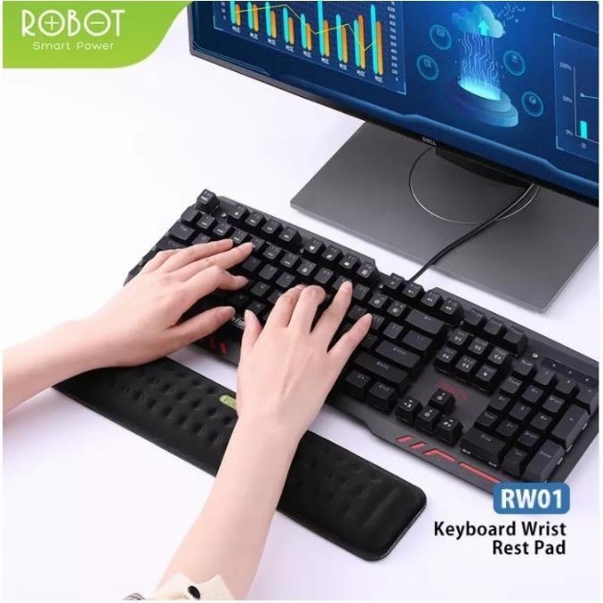 Jual Robot RW 01 & RW 02 Cream Wrist Rest Pad | Shopee Indonesia