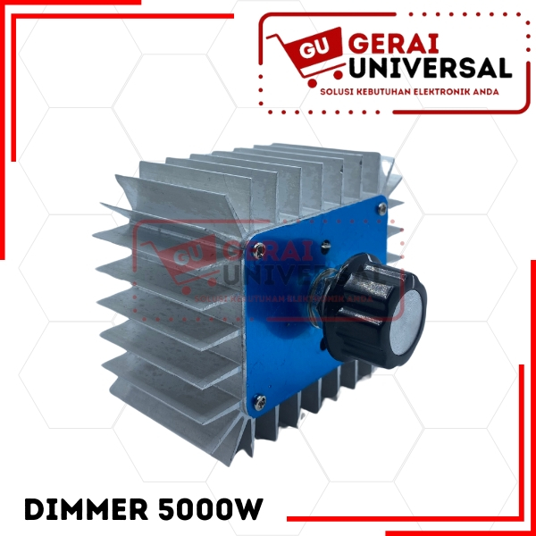 Jual Dimmer SCR 5000W 220V AC Motor Speed Controller PWM Regulator ...