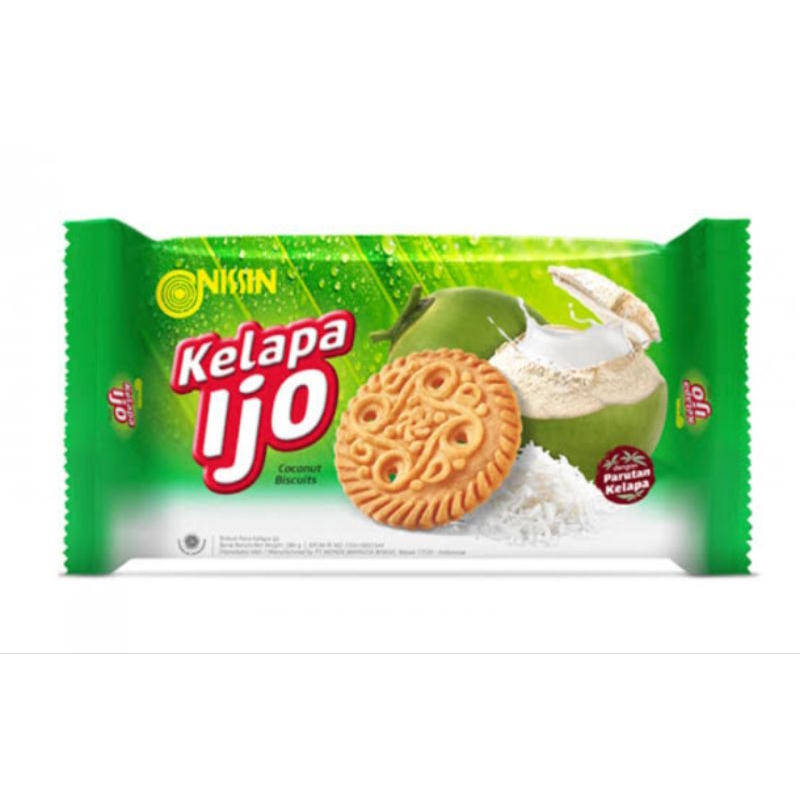 Jual Roti nissin kelapa ijo 280gr | Shopee Indonesia