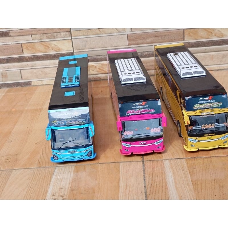 Jual MINIATUR BUS TELOLET BASURI VIRAL | Shopee Indonesia