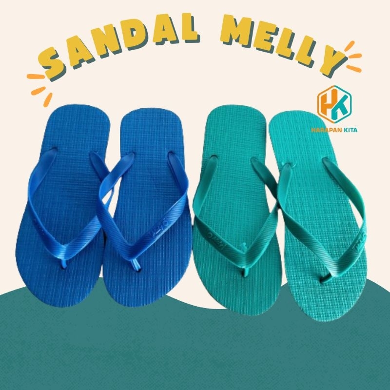 Jual SANDAL JEPIT MELLY JADUL | Shopee Indonesia