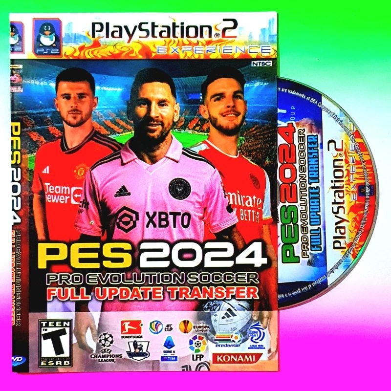 Jual Kaset Video Disc Game Bola Pes 2024 Full Update Transfer - Kaset ...