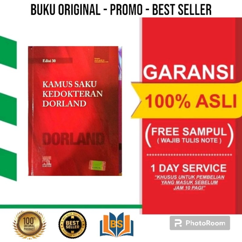 Jual [ORIGINAL] Dorland Edisi 30 Elsevier Hard Cover Bahasa Indonesia ...