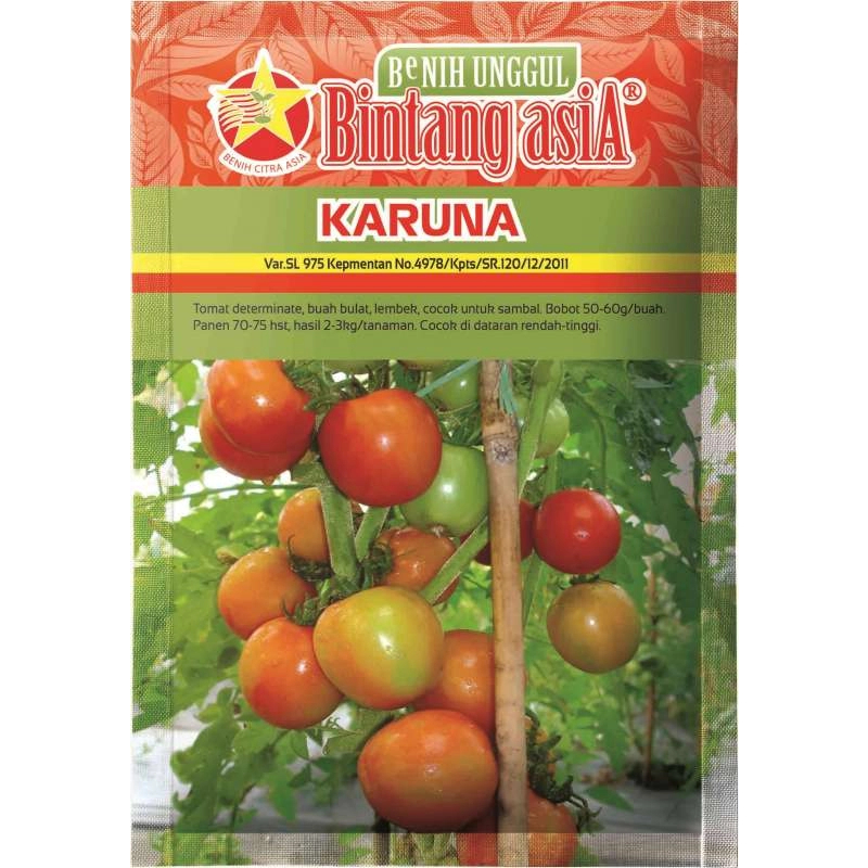Jual Benih Bibit Tomat Karuna 10 gr / BCA / Tomat Karuna | Shopee Indonesia