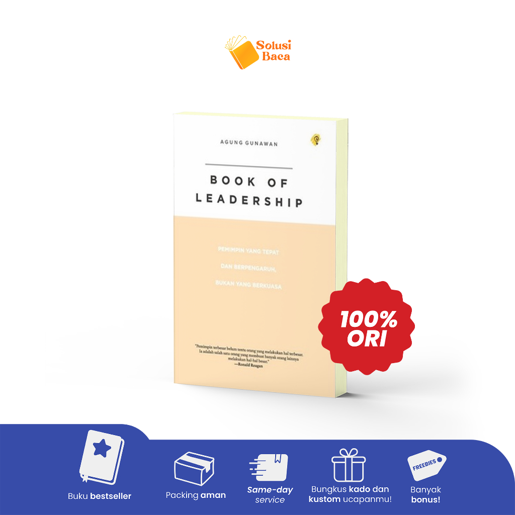 Jual BUKU BOOK OF LEADERSHIP | BRIGHT PUBLISHER | Shopee Indonesia