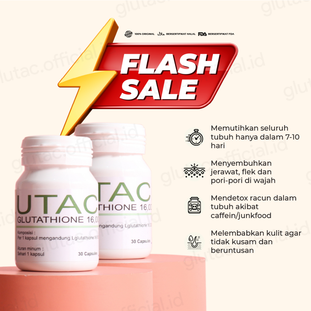 Jual Glutacid Glutathione Original 2pcs | Shopee Indonesia