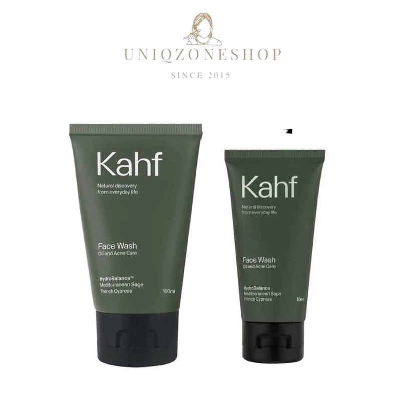 Jual Kahf Face Wash Oil And Acne Care 100Ml dan 50ml ( sabun muka kahf ...