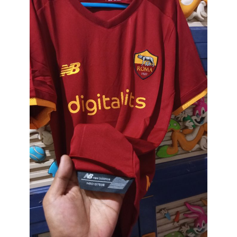 Jual Jersey as roma 21/22 home | Shopee Indonesia
