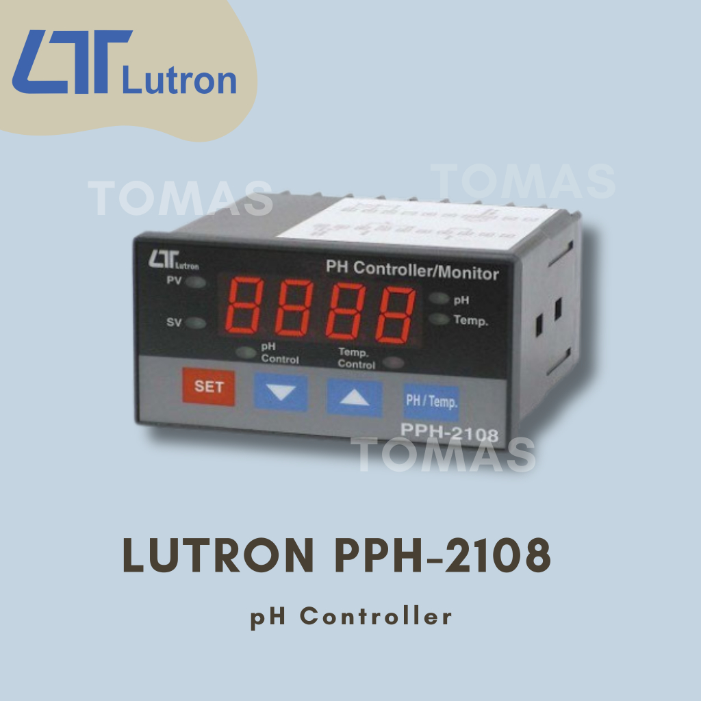Jual Lutron PPH-2108 pH Controller MONITOR ONLY | Shopee Indonesia