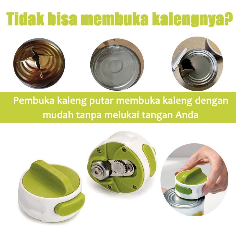Jual Alat Pembuka Kaleng Can Opener Can-Do - Green Alat Pembuka Botol ...