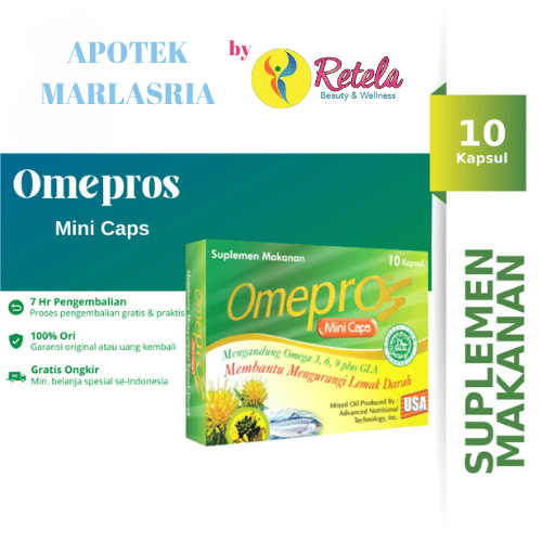Jual Omepros Mini 1 Box 10 Capsul | Shopee Indonesia