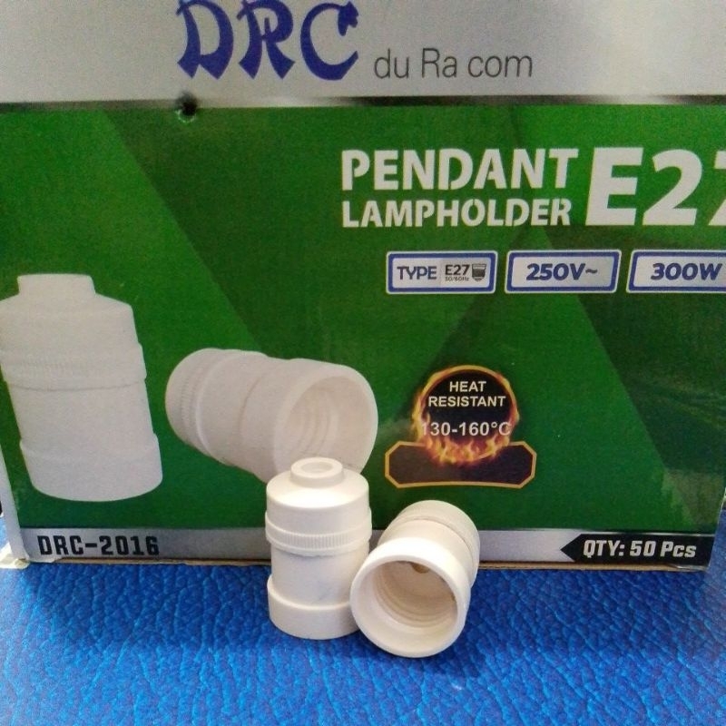 Jual FITTING GANTUNG E27 DRC// SIVITECH MODEL BROCO TAHAN PANAS ...