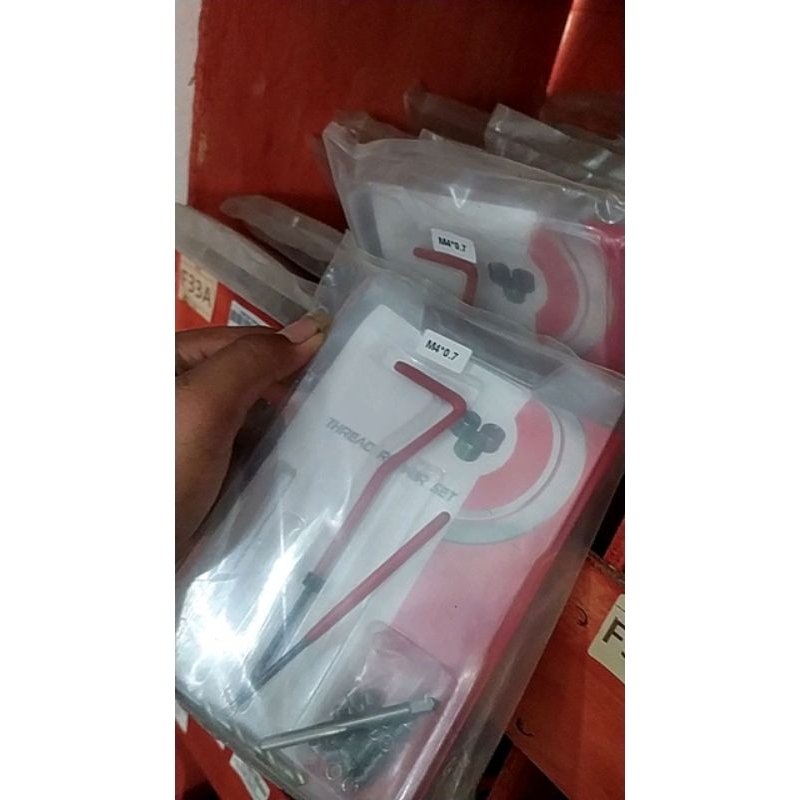 Jual Paket Recoil Set M4 x 0.7 Komplit Tap Bor Dan Perangkat ...