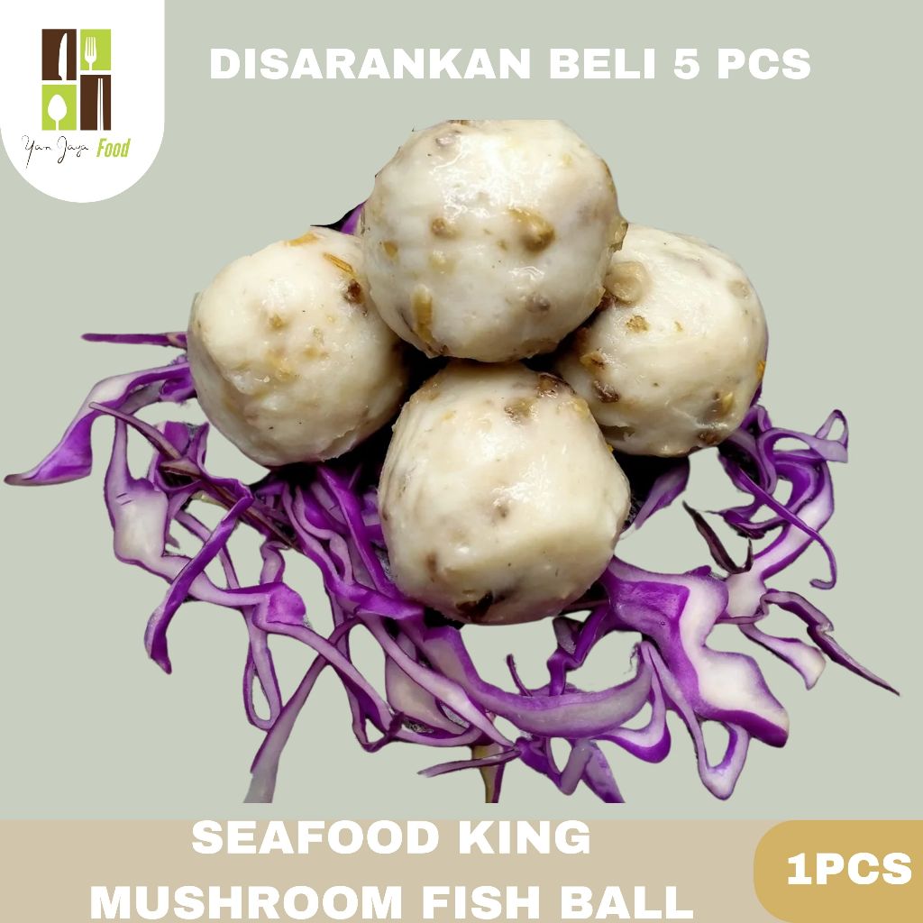 Jual Seafood King Aneka seafood Mushroom Ball / Salmon Ball / Tofu ...