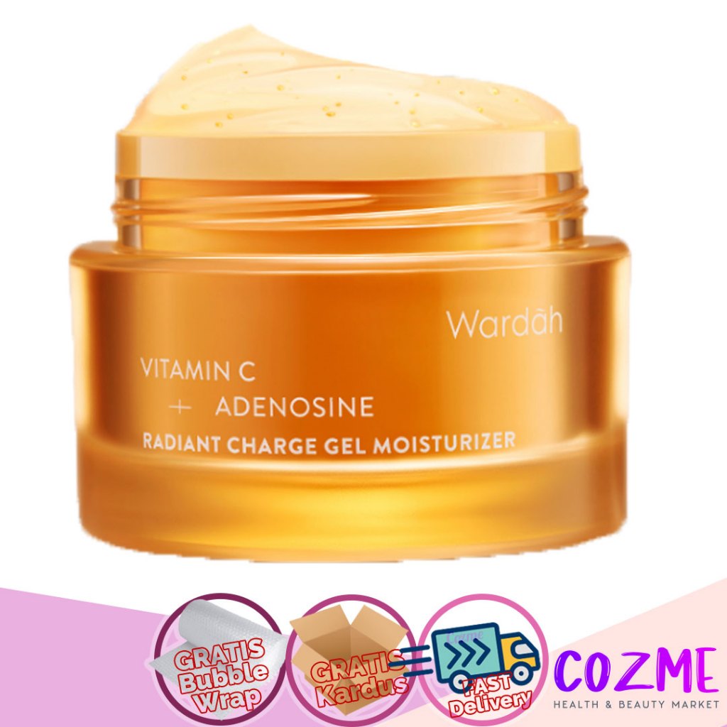 Jual WARDAH Vitamin C + Adenosine Radiant Charge Gel Moisturizer 30gr ...