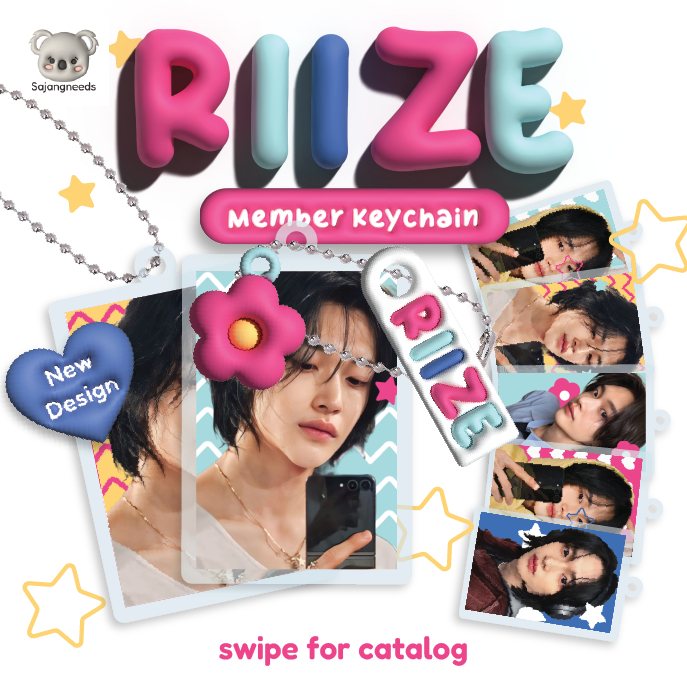 Jual RIIZE MEMBER KEYCHAIN (CANDY SERIES) | Shopee Indonesia