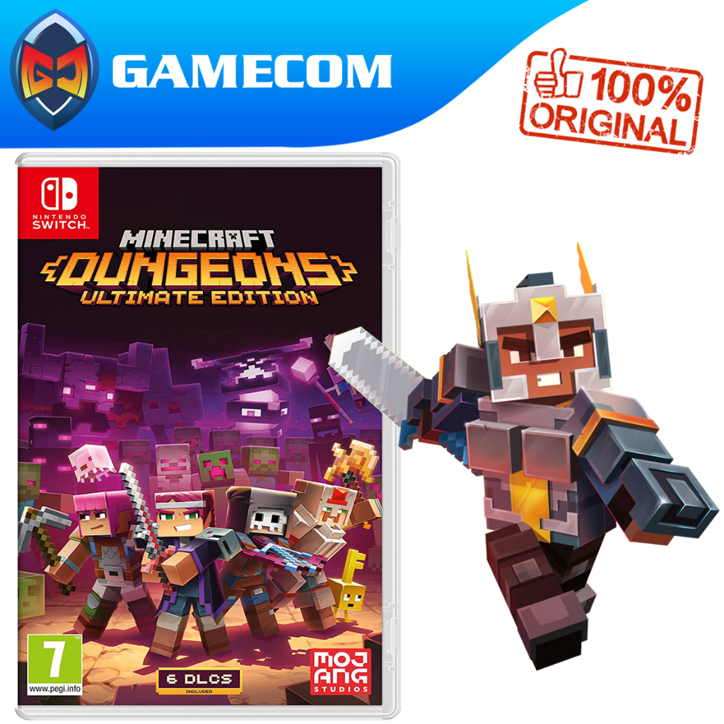 Jual Minecraft Dungeons Ultimate Edition Game Nintendo Switch | Shopee Indonesia