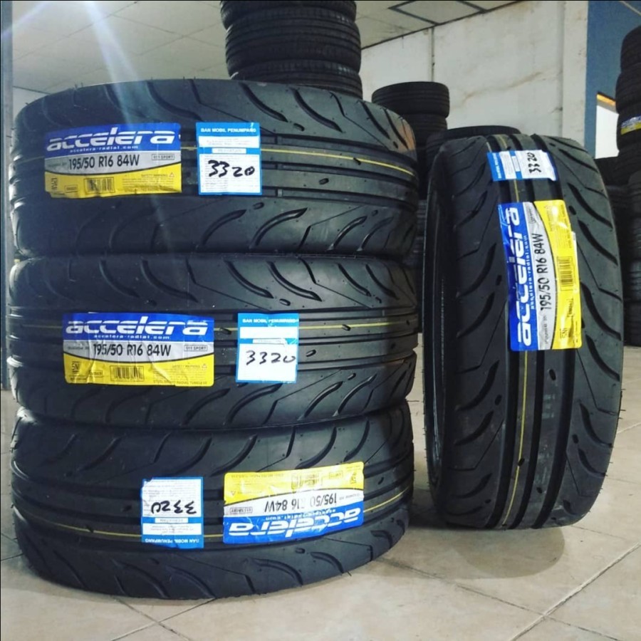 Jual Ban mobil sport ukuran 195 50 R16 Merk accelera 651sport | Shopee ...