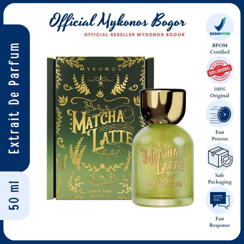 Jual [READY STOK! FREE TESTER] Mykonos Matcha Latte Extrait De Parfum ...