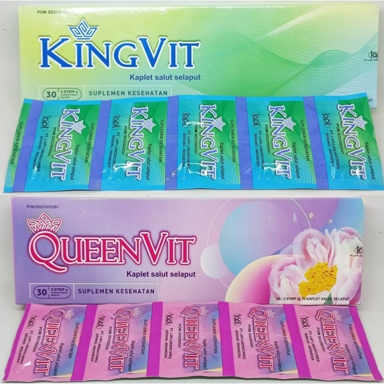 Jual Kingvit Queenvit - Suplemen Promil Penyubur Pria & Wanita ...