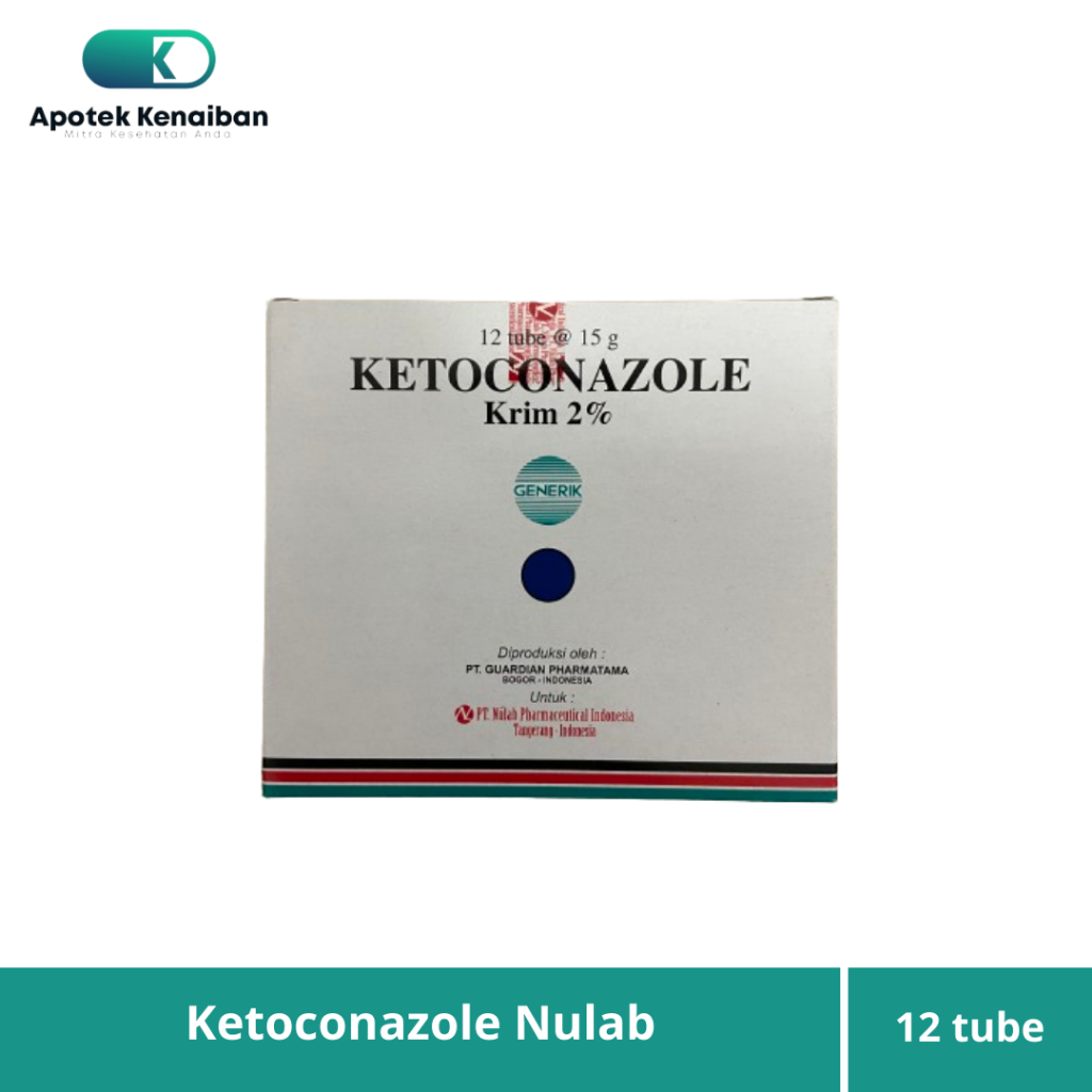 Jual KETOCONAZOLE CREAM 15 GR NULAB BOX 12 TUBE | Shopee Indonesia