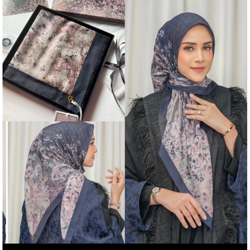 Jual Hijab Buttonscarves Jilbab Segi Empat Buttonscarves | Shopee Indonesia