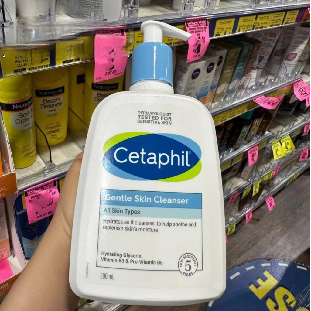 Jual [Ada BPOM]EXP 2028 Cetaphil Gentle Skin Cleanser 500ML Cethapil ...