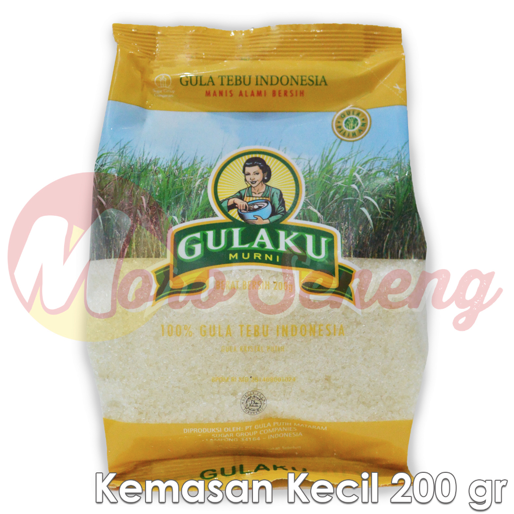 Jual Gulaku Kuning 200 gr Premium Gula Pasir Tebu 200gr | Shopee Indonesia