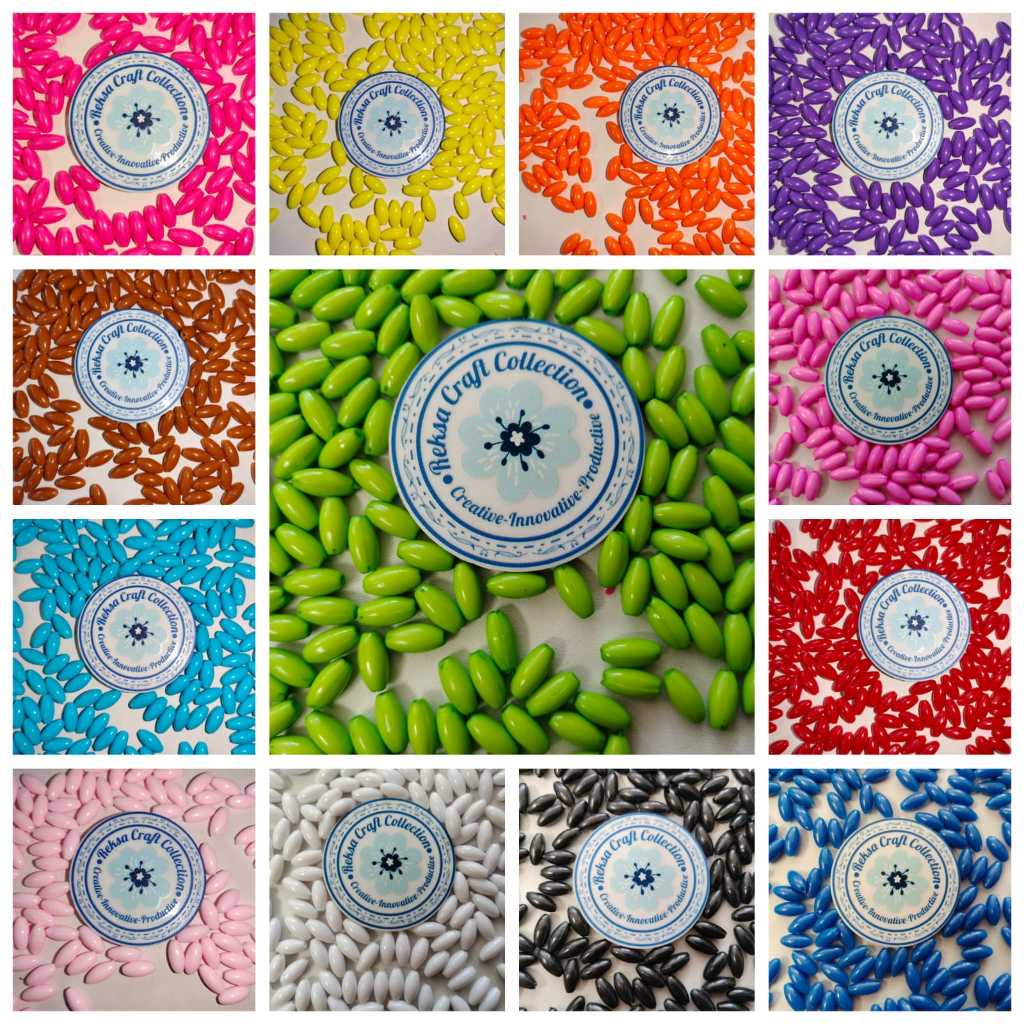 Jual MOTE MANIK MANIK SUSU PADI 6 X 12 MM | Shopee Indonesia