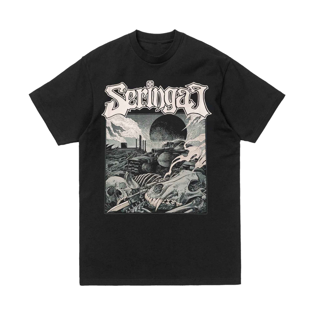 Jual ORIGINAL T SHIRT SERINGAI UNECESSARY EVIL RELEASE BY : HIGH OCTANE ...