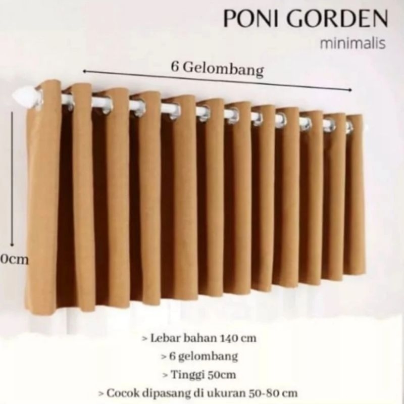 Jual gorden poni atas pintu/Gorden atas pintu pentilasi | Shopee Indonesia