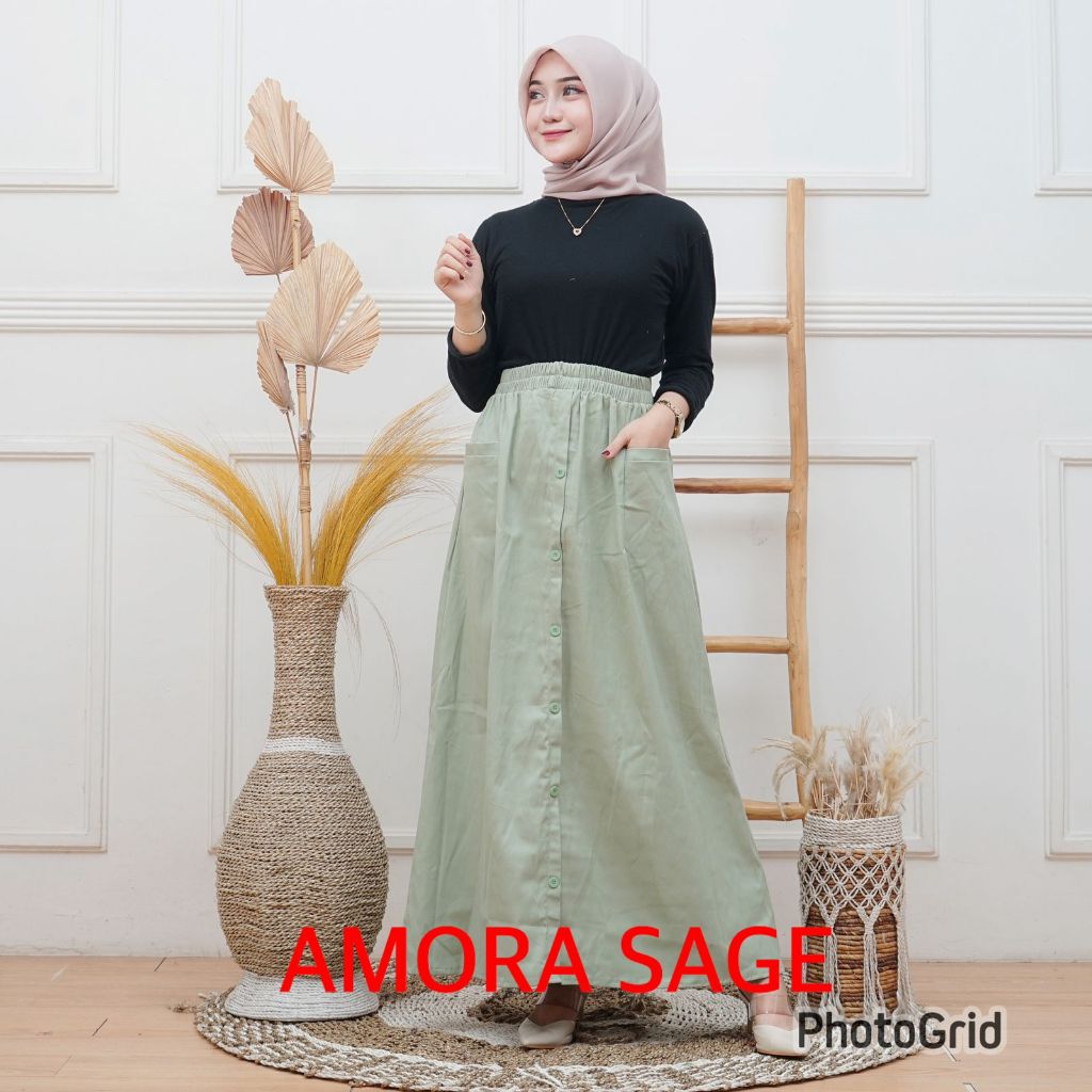 Jual ROK AMORA KOREA SKIRT TWIIL PREMIUM TERBARU | Shopee Indonesia
