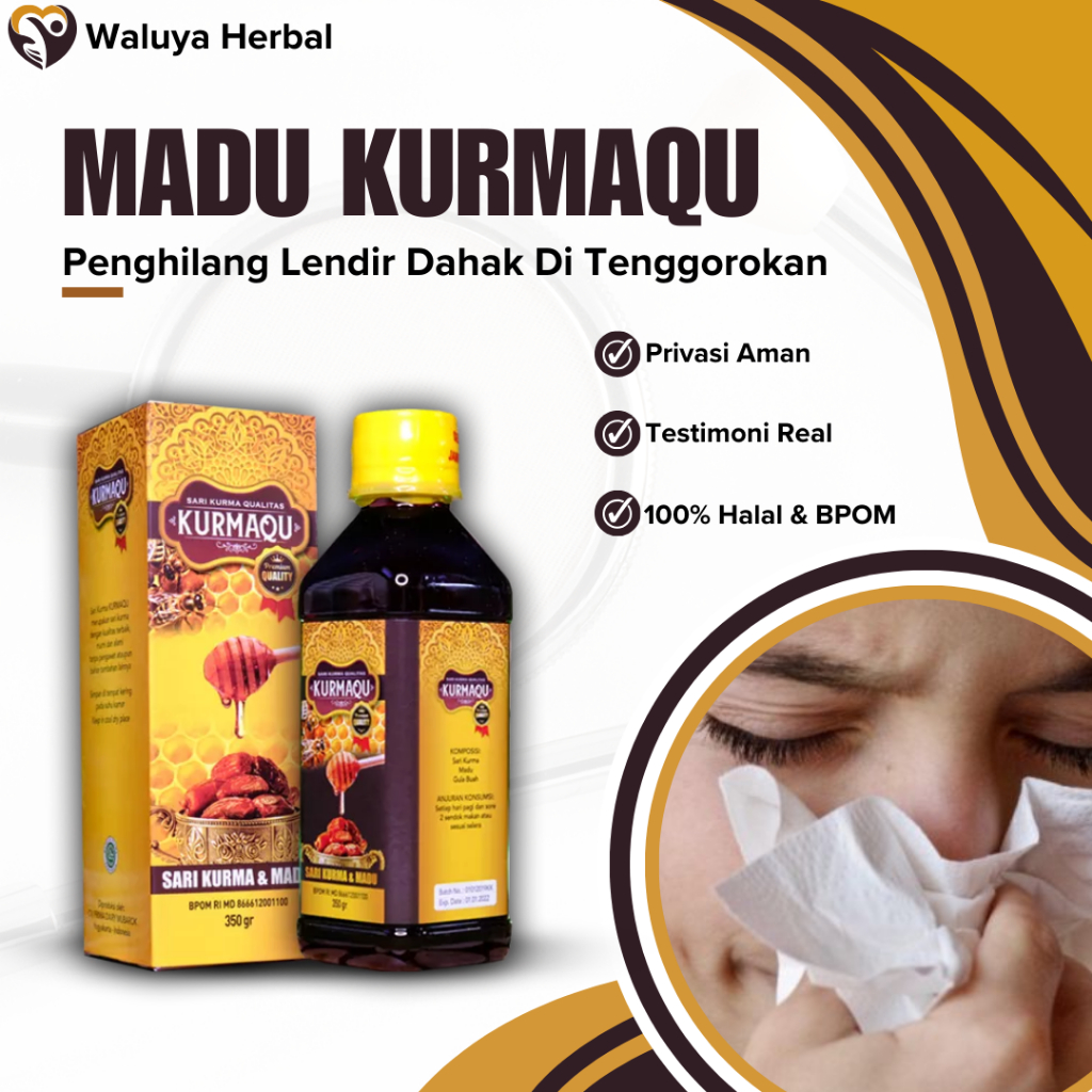 Jual Obat Penghilang Lendir Tenggorokan Menahun Herbal Gurah Dahak dan ...