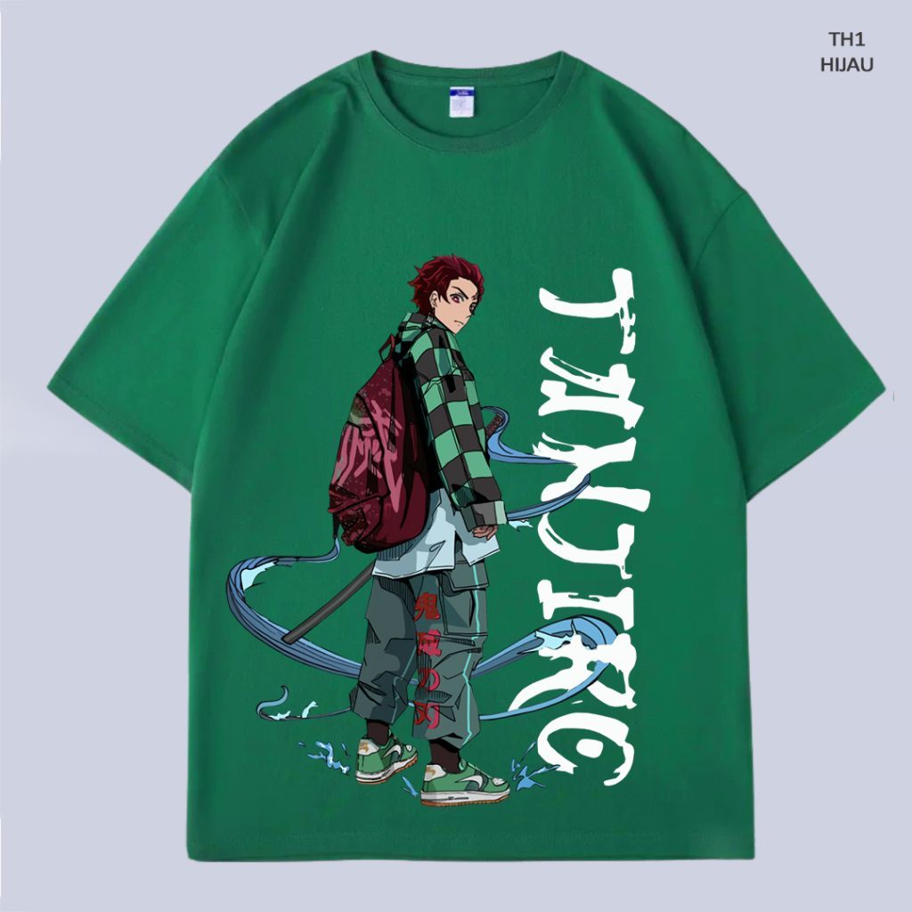 Jual Kaos Trendy BY CHAKER | Tanjiro Demon Slayer Tshirt - TH1| basic ...
